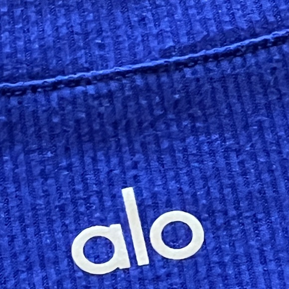 ALO Yoga | Tops | Alo Blue Workout Tank | Poshmark